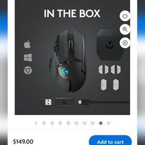 Logitech | Computers, Laptops & Parts | Logitech G52 Lightspeed ...